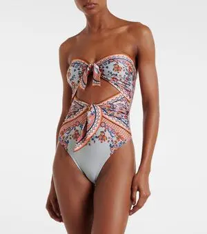 Zimmermann Printed One-piece Swimsuit