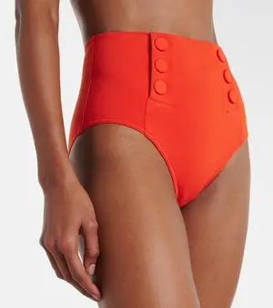 ERES Flaneuse High-rise Bikini Bottoms - Red