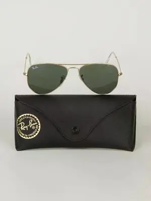 Ray-ban Aviator Frame Sunglasses - Metallic