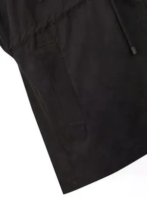 STUDIO TOMBOY Detachable Hood Coat - Black
