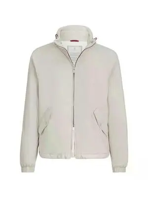 Brunello Cucinelli Lightweight Nylon Jacket With Packable Hood - Neutrals