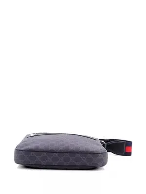 Gucci Gg Coated Canvas Messenger Bag