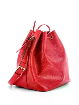LOUIS VUITTON Epi Leather Petit Noe Bucket Bag