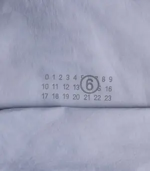 MAISON MARGIELA Cotton Numeric Print Bomber Jacket
