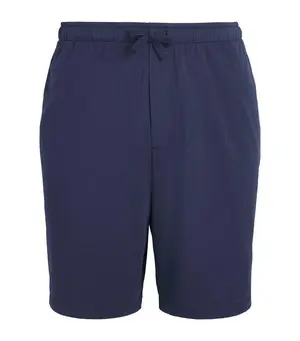 Harrods Cotton Pyjama Shorts - Navy
