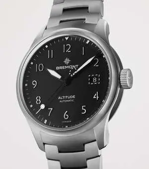 BREMONT Stainless Steel Altitude Date Watch