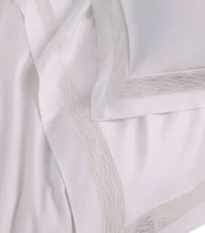 Frette Cotton Balance Lace Oxford Pillowcase