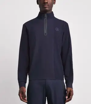Bogner Cotton-blend Connor Quarter-zip Sweatshirt