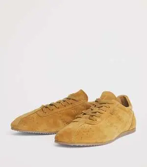 AMI Paris Suede Soft Sneakers