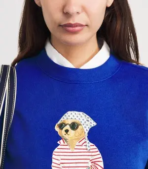 Polo Ralph Lauren Crewneck Polo Bear Sweatshirt - Blue