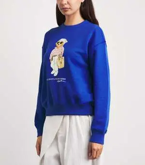 Polo Ralph Lauren Crewneck Polo Bear Sweatshirt - Blue