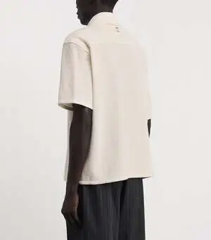 WOOYOUNGMI Seersucker Short-sleeve Shirt