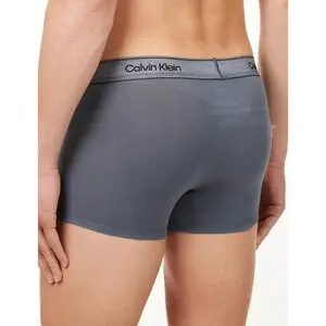 Calvin Klein Icon Pack Of Three Stretch-cotton Trunks