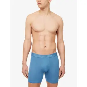 Calvin Klein Ultra Soft Pack Of Three Modal-jersey Boxer Briefs