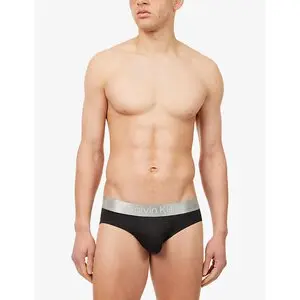 Calvin Klein Micro-stretch Pack Of Three Jersey Briefs
