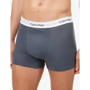 Calvin Klein Icon Pack Of Three Stretch-cotton Trunks