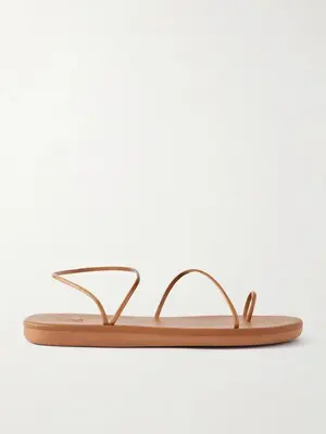 ANCIENT GREEK SANDALS Kansiz Leather Sandals - Brown