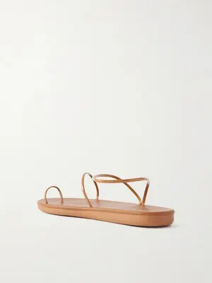 ANCIENT GREEK SANDALS Kansiz Leather Sandals - Brown