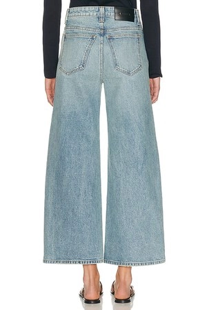 Khaite Delina Wide Leg Jeans
