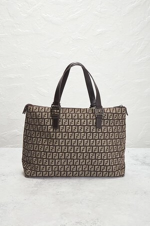Fendi Zucchino Tote Bag
