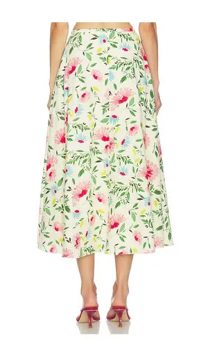 Astr The Label Myria Printed Skirt