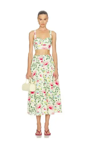 Astr The Label Myria Top - Lemon