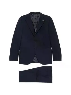 L.B.M. 1911 Single-breasted Suit - Blue