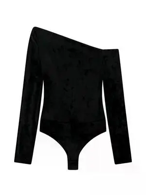 Guess One-shoulder Bodysuit - Purple