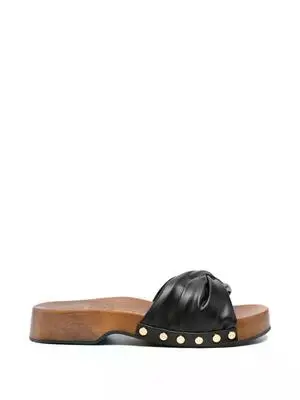 Ganni Open Toe Mules Clogs For Women