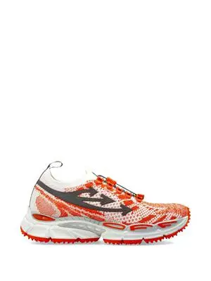 Off-White Low Top Sneakers - Orange