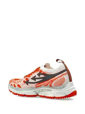 Off-White Low Top Sneakers - Orange