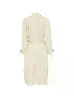 Versace 1980s Belted Double-breasted Coat