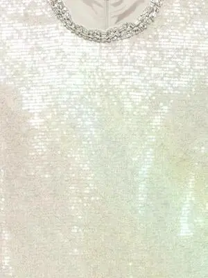 LUISA CERANO Sequin-embellished Mini Dress