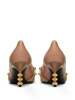 Valentino Garavani Rockstud Pumps With Sculptured Heel