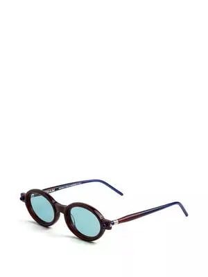 KUBORAUM P6 Oval-frame Sunglasses