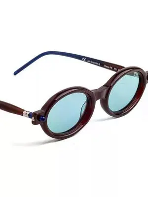 KUBORAUM P6 Oval-frame Sunglasses