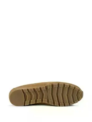 DOUCAL'S Teddy Suede Lace Up Sneakers - Neutrals