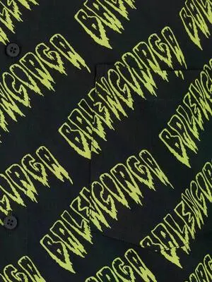 Balenciaga Logo-pattern Shirt
