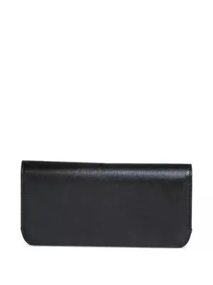 Fendi Way Leather Wallet - Black