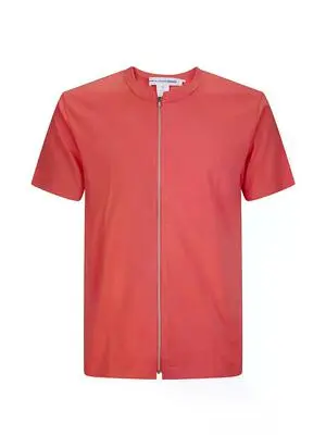Comme Des Garçons Zip-up T-shirt - Red