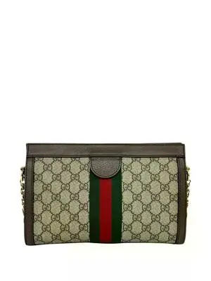 Gucci Ophidia Gg Supreme Web Crossbody Bag - Neutrals