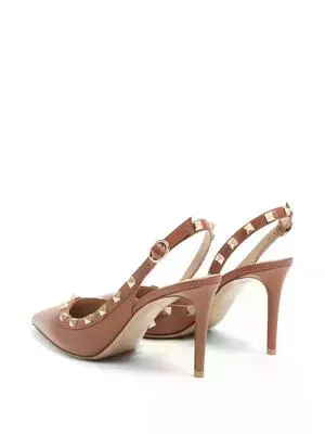 Valentino Garavani Rockstud Slingback Pumps 85mm