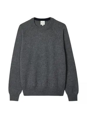 Paul Smith Crew Neck Raglan Sweater - Grey