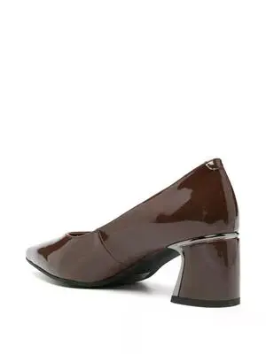 SERGIO MORETTI FIRENZE Patent Finish Pointed-toe Pumps