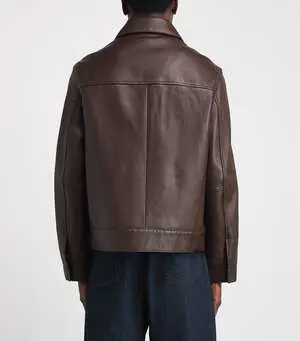 YVES SALOMON Lambskin Zip-up Jacket