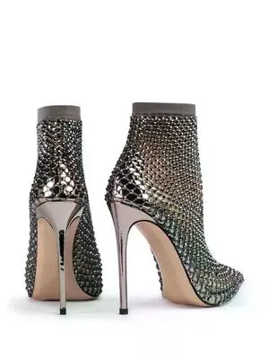 LE SILLA Gilda 120mm Mesh Ankle Boots