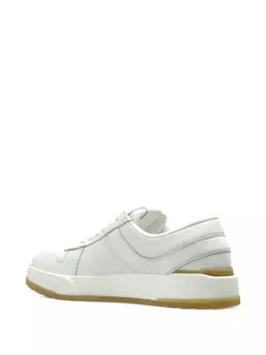 Max Mara Panelled Lace-up Pumps