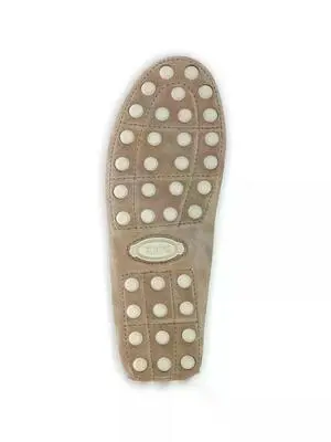 TOD'S Gommino Bubble Suede Loafers