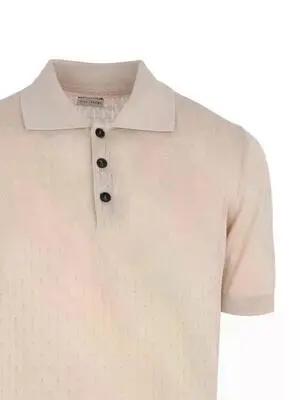 Pal Zileri Open-knit Cotton Polo Shirt