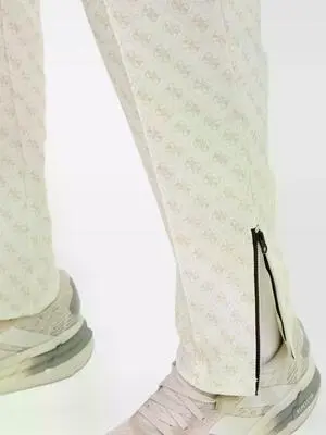 Guess Patterned Track Pants - White